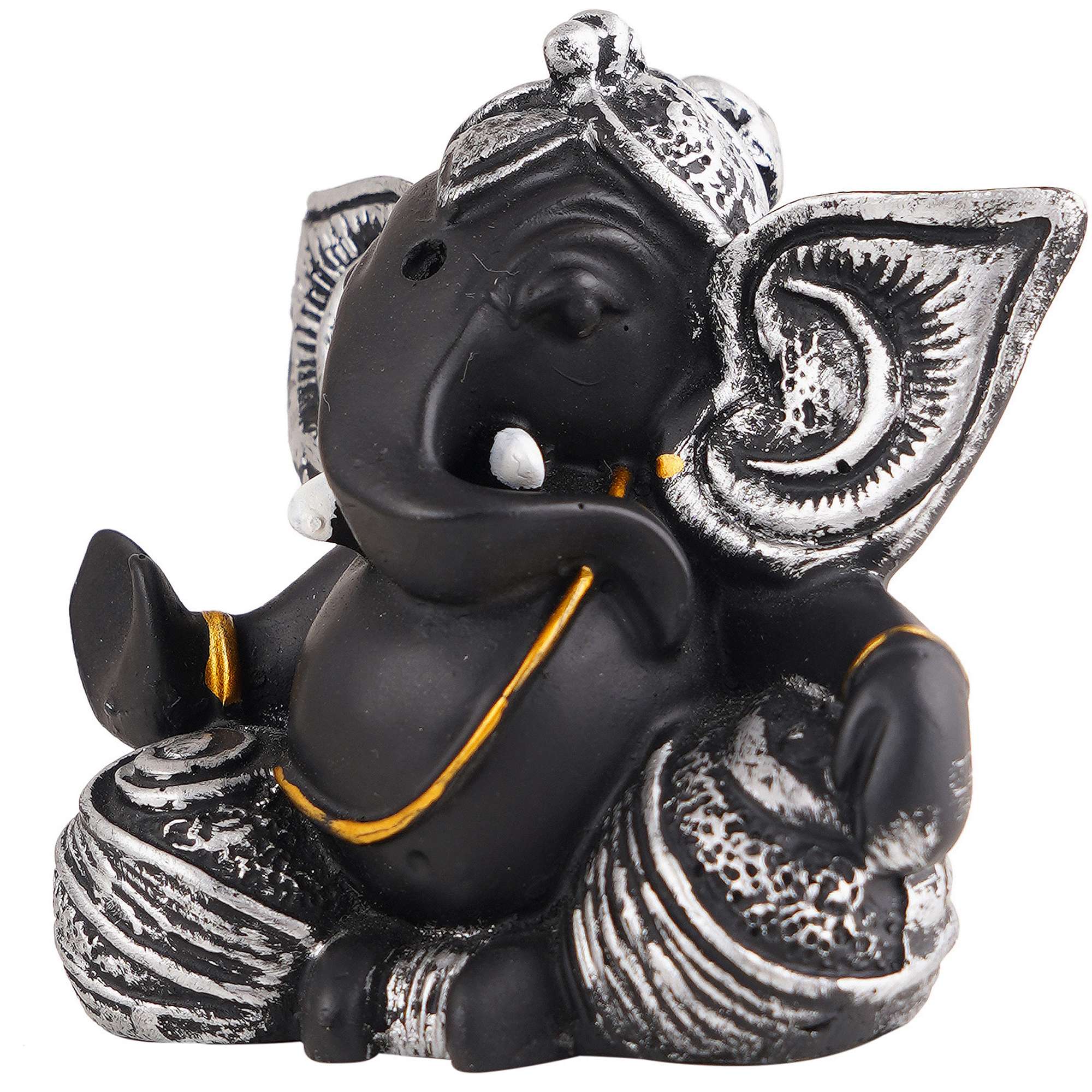 Ganesha Statue Idol Shriganesh Bhagwan Murti / Home, Office Decor / Car ...