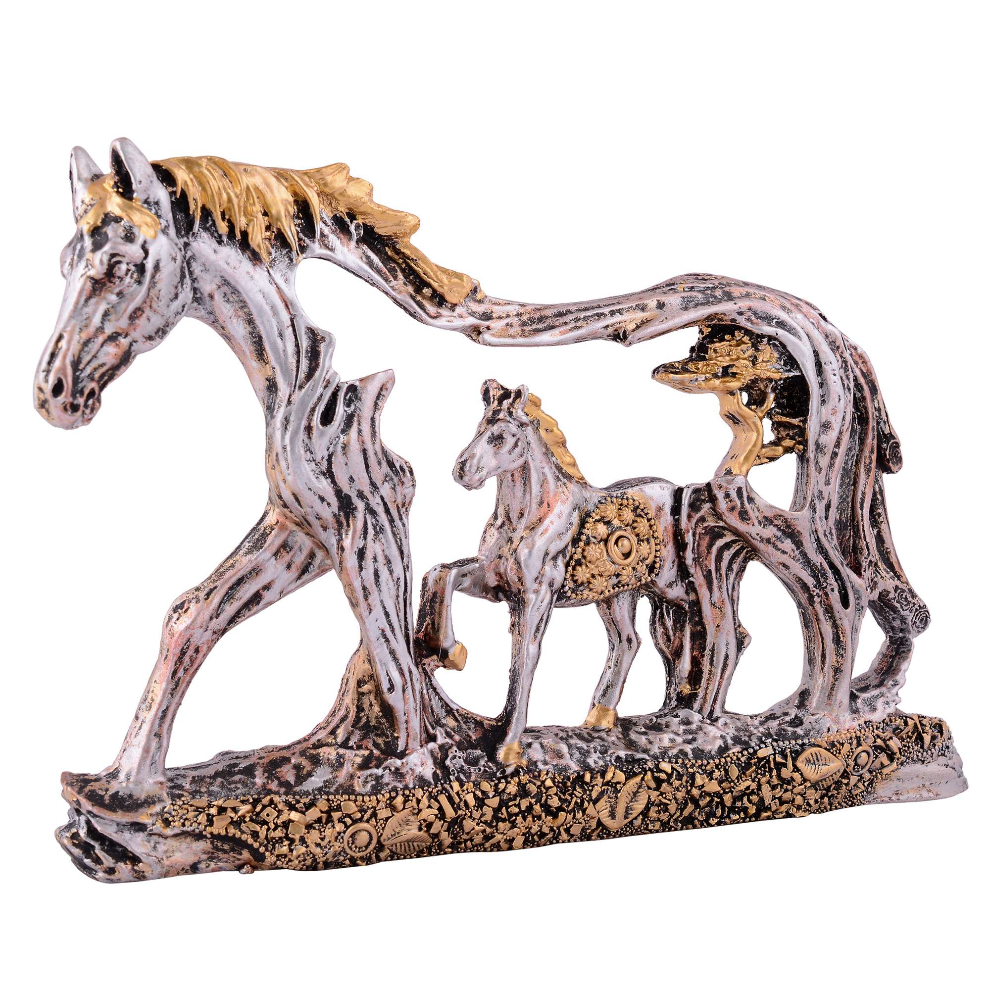 Modern Standing Horse Statue Art Sculpture Home Tabletop Decorations ...