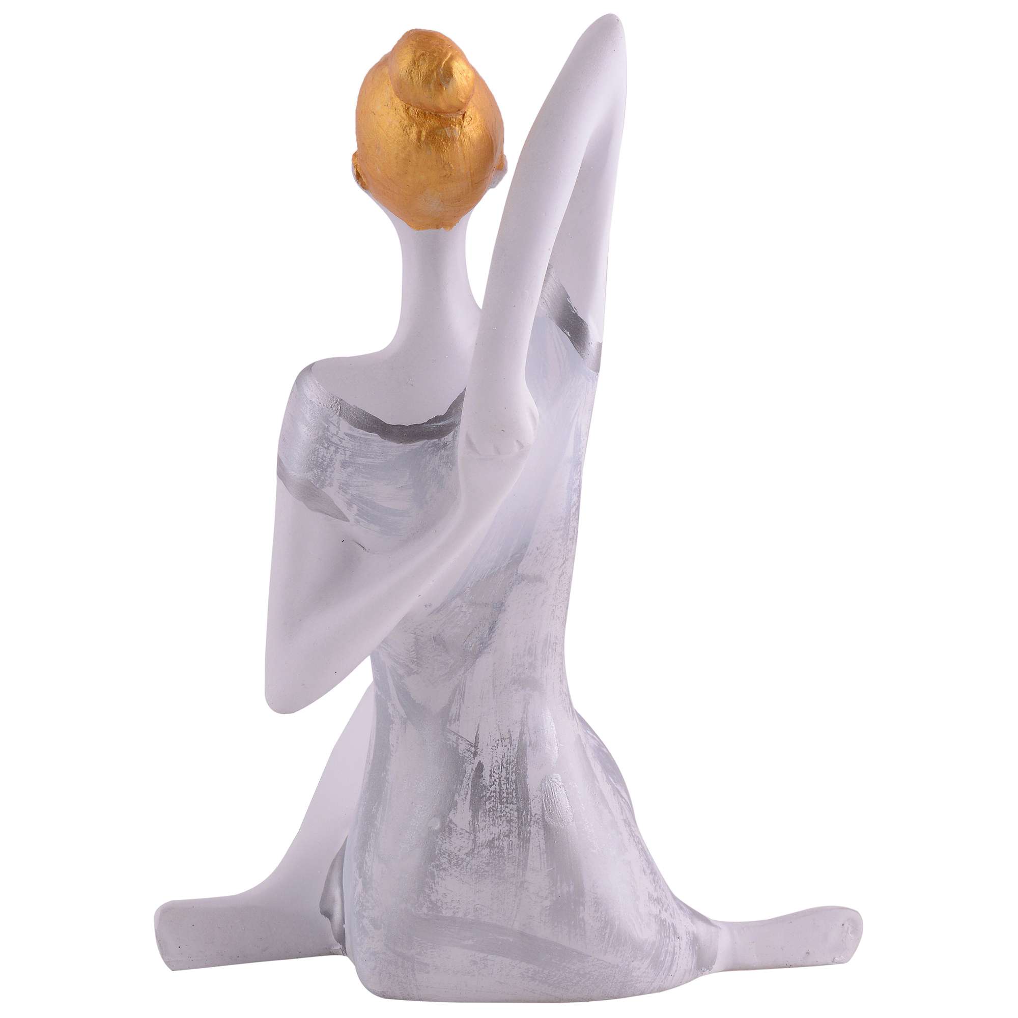 Suitable for home decor Yoga Posture Lady Statue Idol for Home Yoga ...